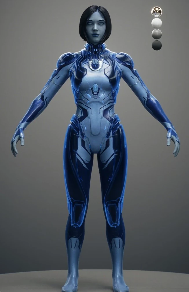 Imagen - Cortana render frente H5G.jpg | Halopedia | FANDOM powered by Wikia