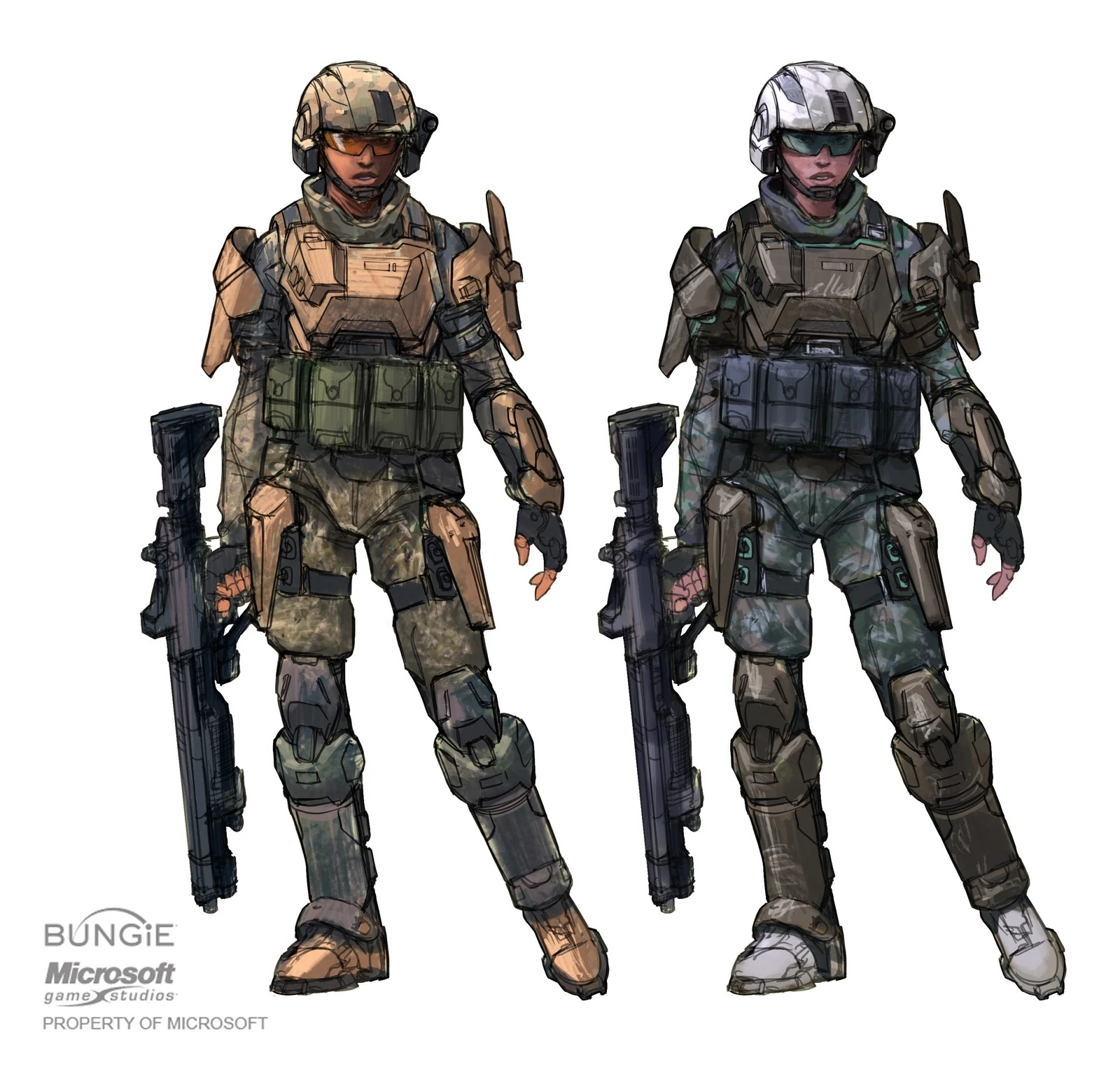 Imagen - Unsc Marine and Army trooper.jpg | Halopedia | FANDOM powered ...