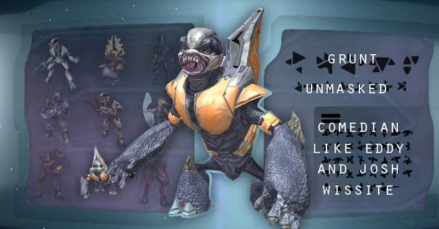 Image - Grunt Unmasked.jpg | Halo Nation | FANDOM powered by Wikia