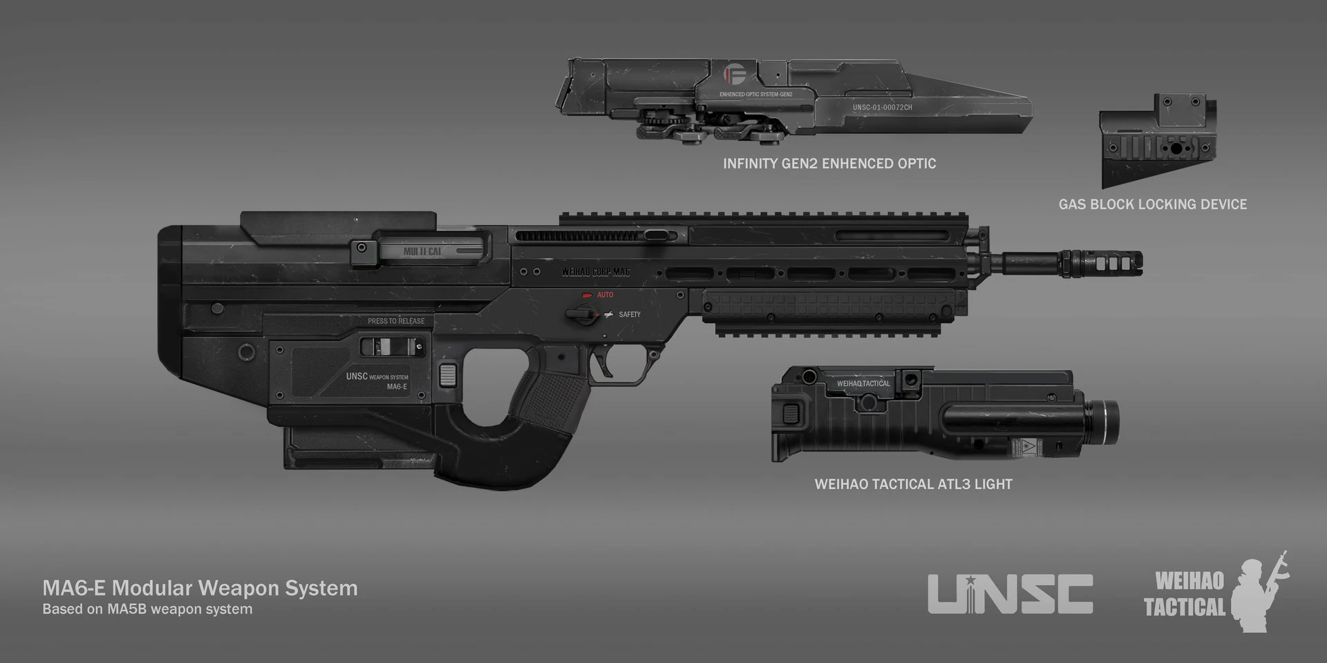 MA6E Modular Weapon System | Halo Fanon | Fandom