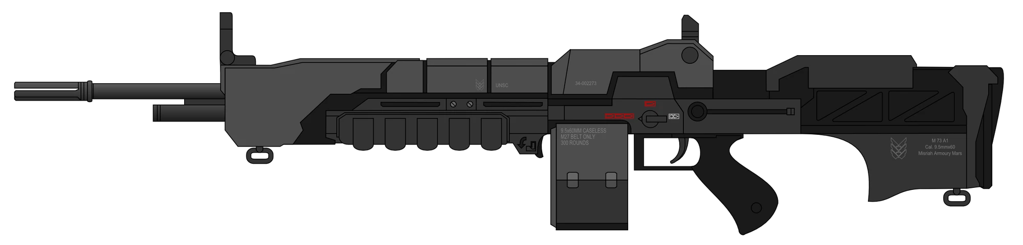 Image - M73 GPMG.png | Halo Fanon | FANDOM powered by Wikia