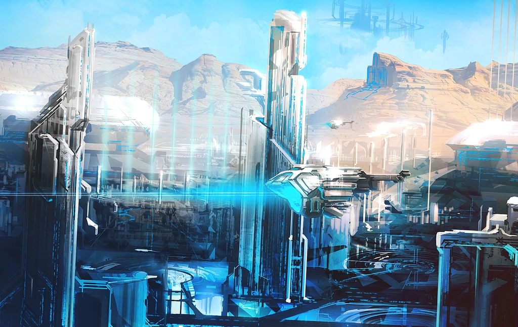 Imagen - Forerunner city by tdspiral-d4o8pnd.png | Wiki Halo Fanon ...