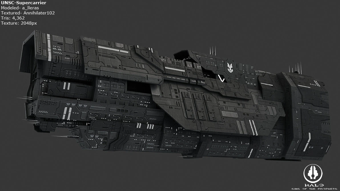 Imagen - Unsc supercarrier by annihilater102-d5fwrjd.jpg | Wiki Halo ...