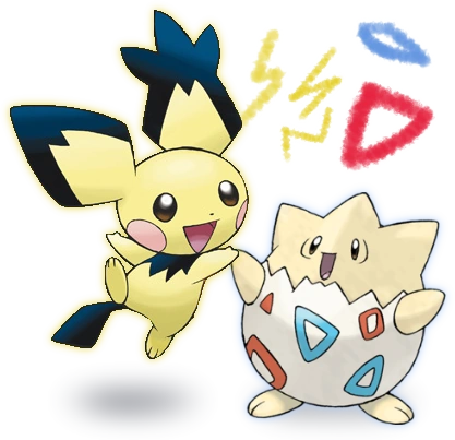 Pokémon Let's Go Pichu and Togepi! | Hammy Games Inc Wiki | Fandom