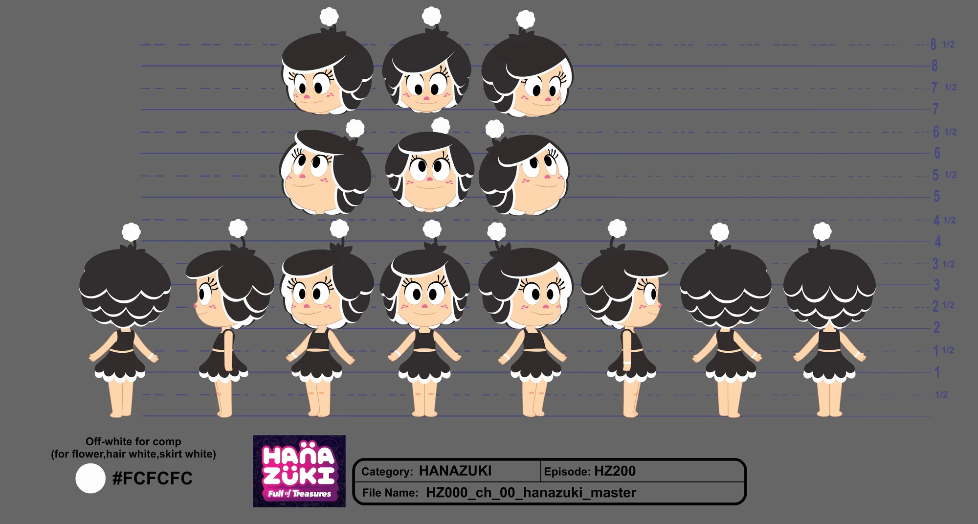 Image - Hanazuki Model Sheet.jpg | Hanazuki Full of Treasures Wiki ...