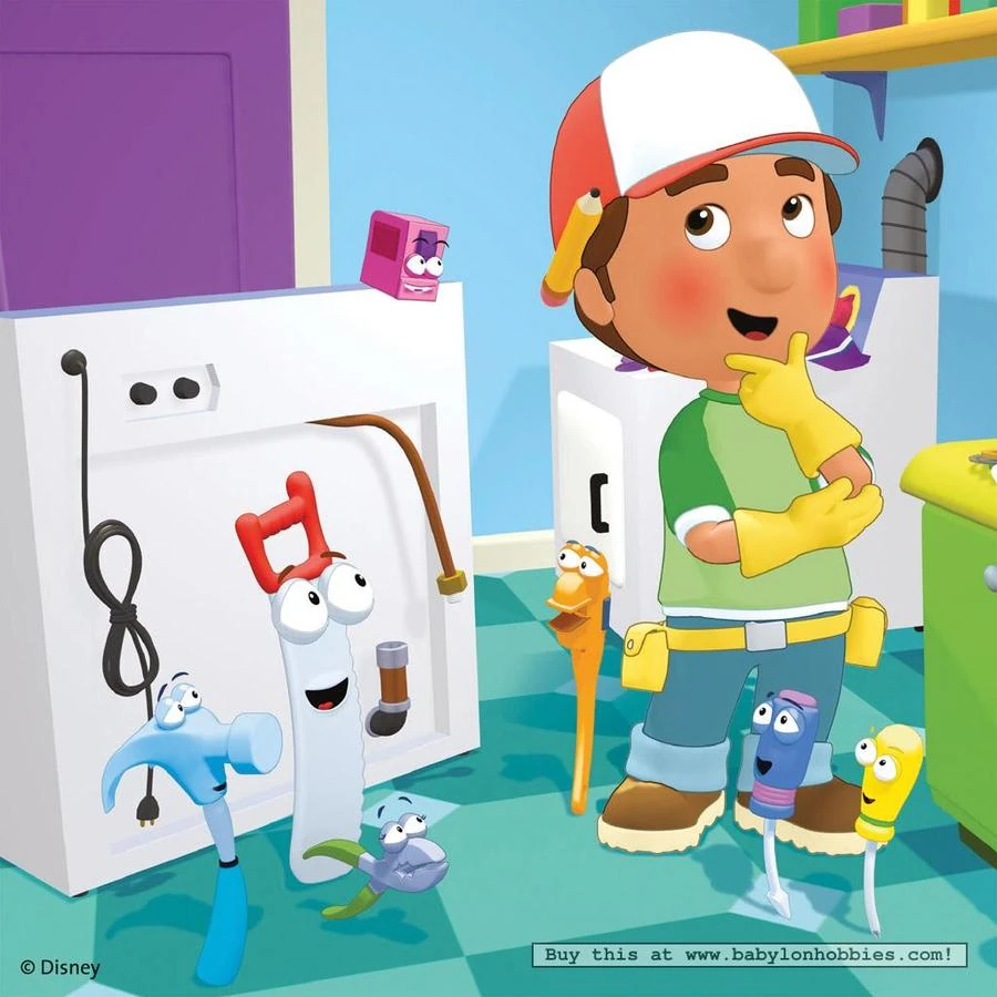 Image - 49-pcs---handy-manny---disney-by-ravensburger.jpg | Handy Manny ...
