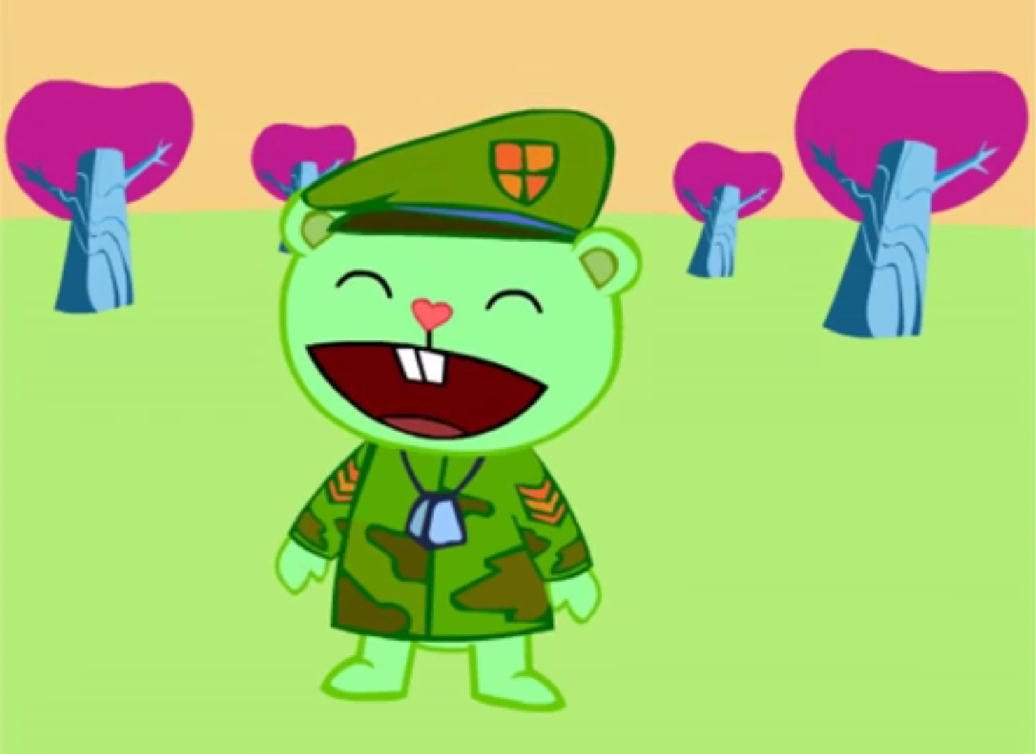 HTF Flippy Flipping Out | Happy Tree Friends Splendit Wiki | Fandom