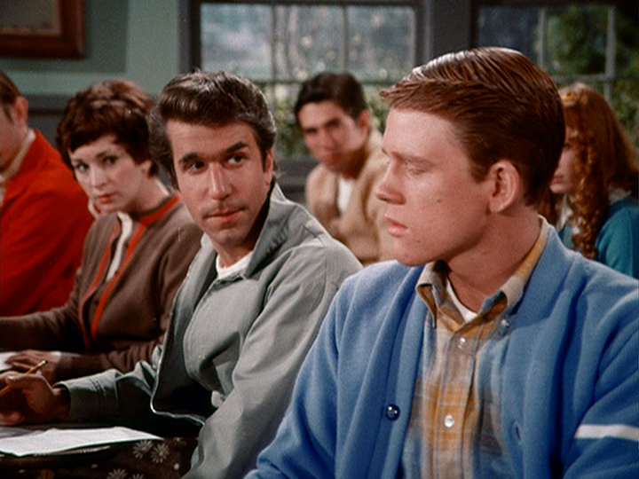 Fonzie Drops In | Happy Days Wiki | Fandom
