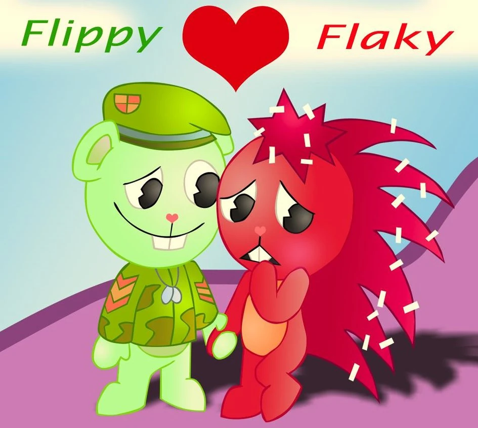 Image - Flippy x flaky by chellie093-d59bdmc.jpg | Happy Tree Friends ...