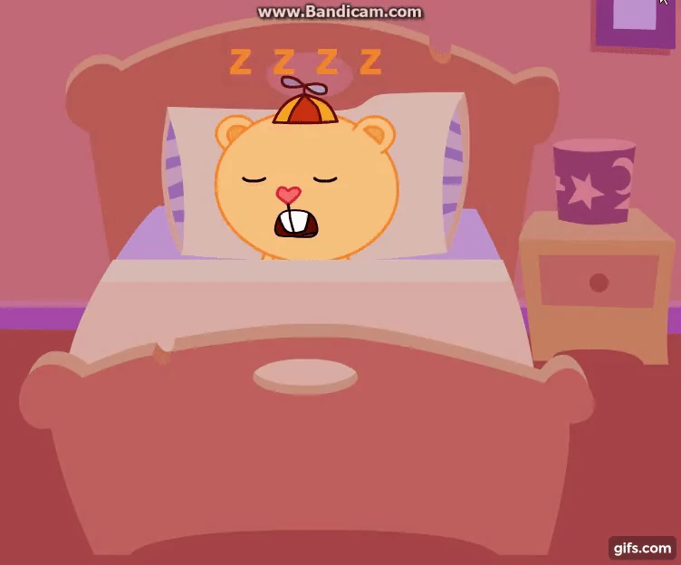 Image - CubSleepingGIF.gif | Happy Tree Friends Fanon Wiki | FANDOM ...