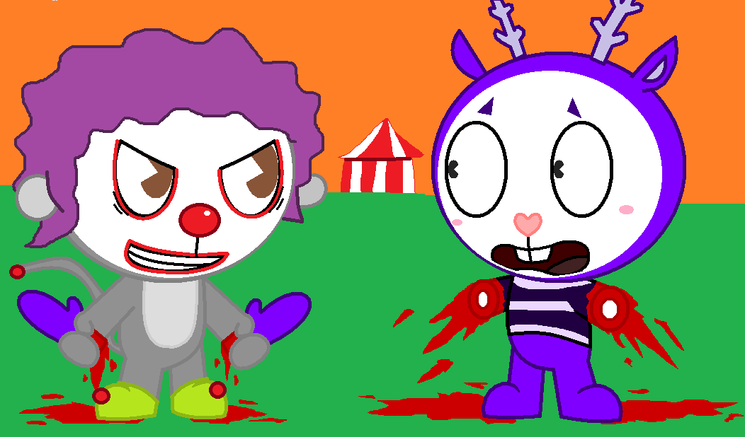 Clown Frown | Happy Tree Friends Fanon Wiki | Fandom