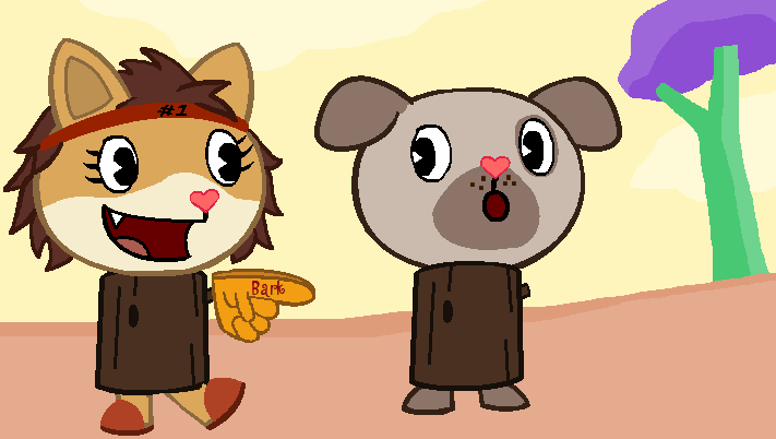 Dog with a Log | Happy Tree Friends Fanon Wiki | Fandom