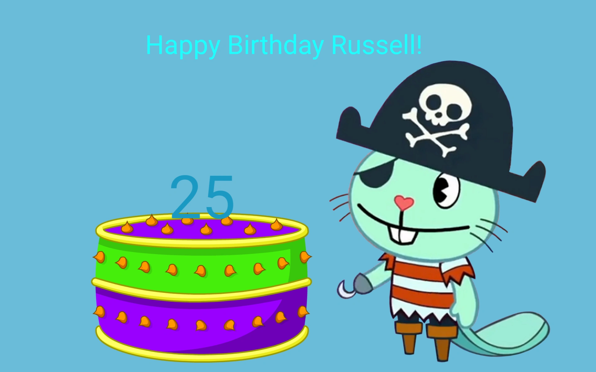 Russell's Birthday | Happy Tree Friends Fanon Wiki | Fandom