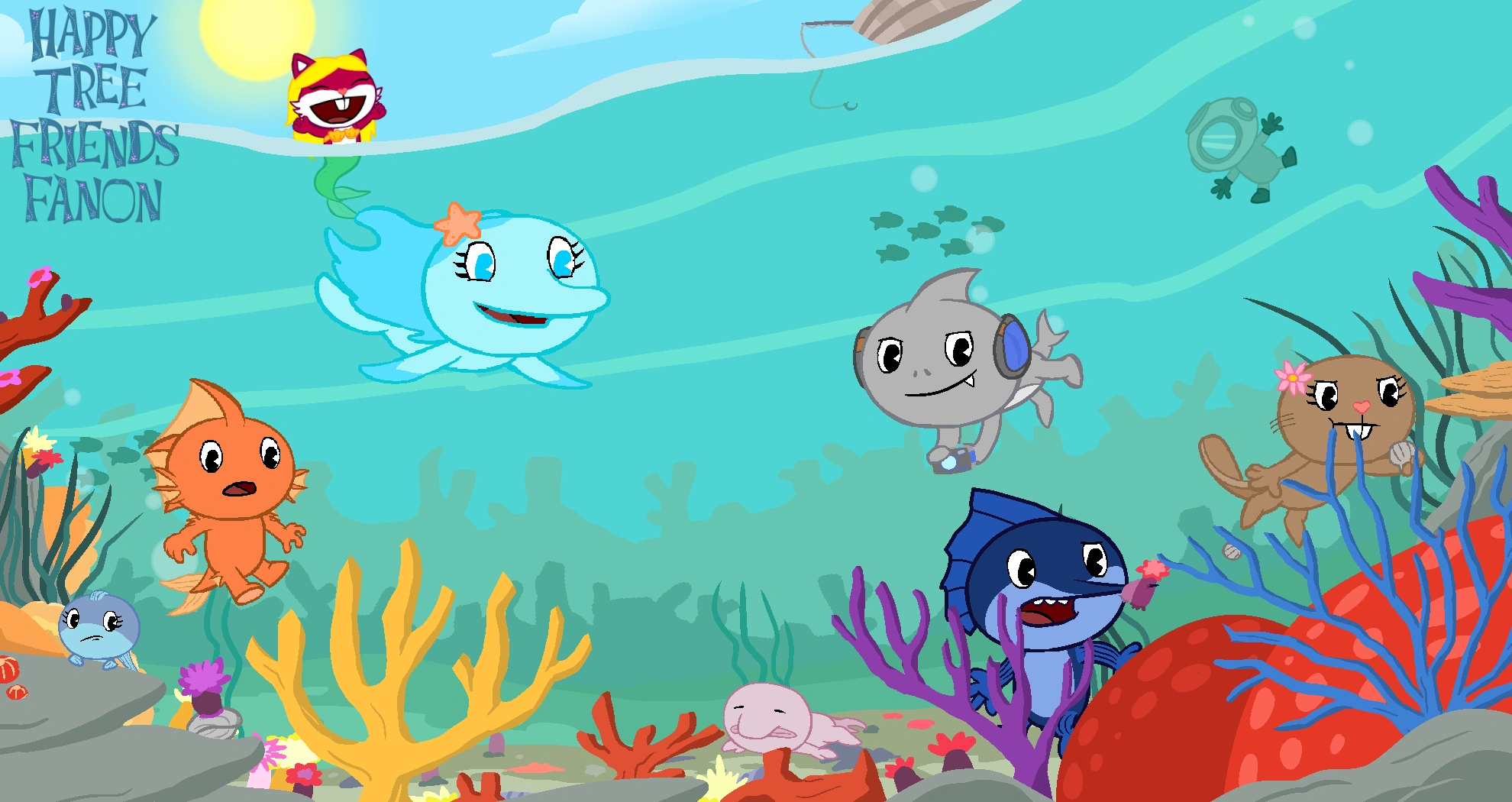 Splashy | Happy Tree Friends Fanon Wiki | Fandom