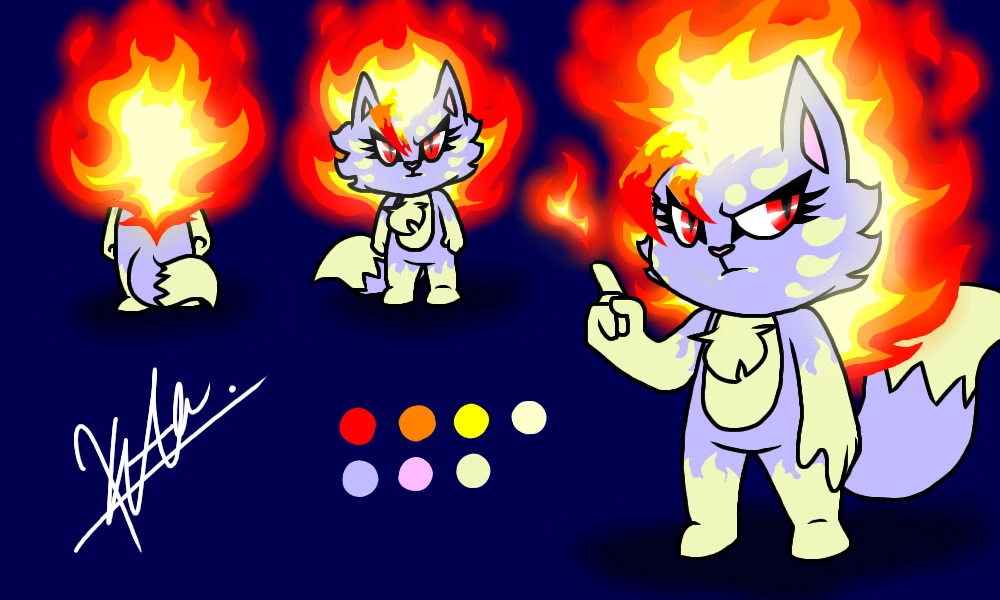 Image - Htf fire kao by muraikao-d8arm0k.jpg | Happy Tree Friends Fanon ...