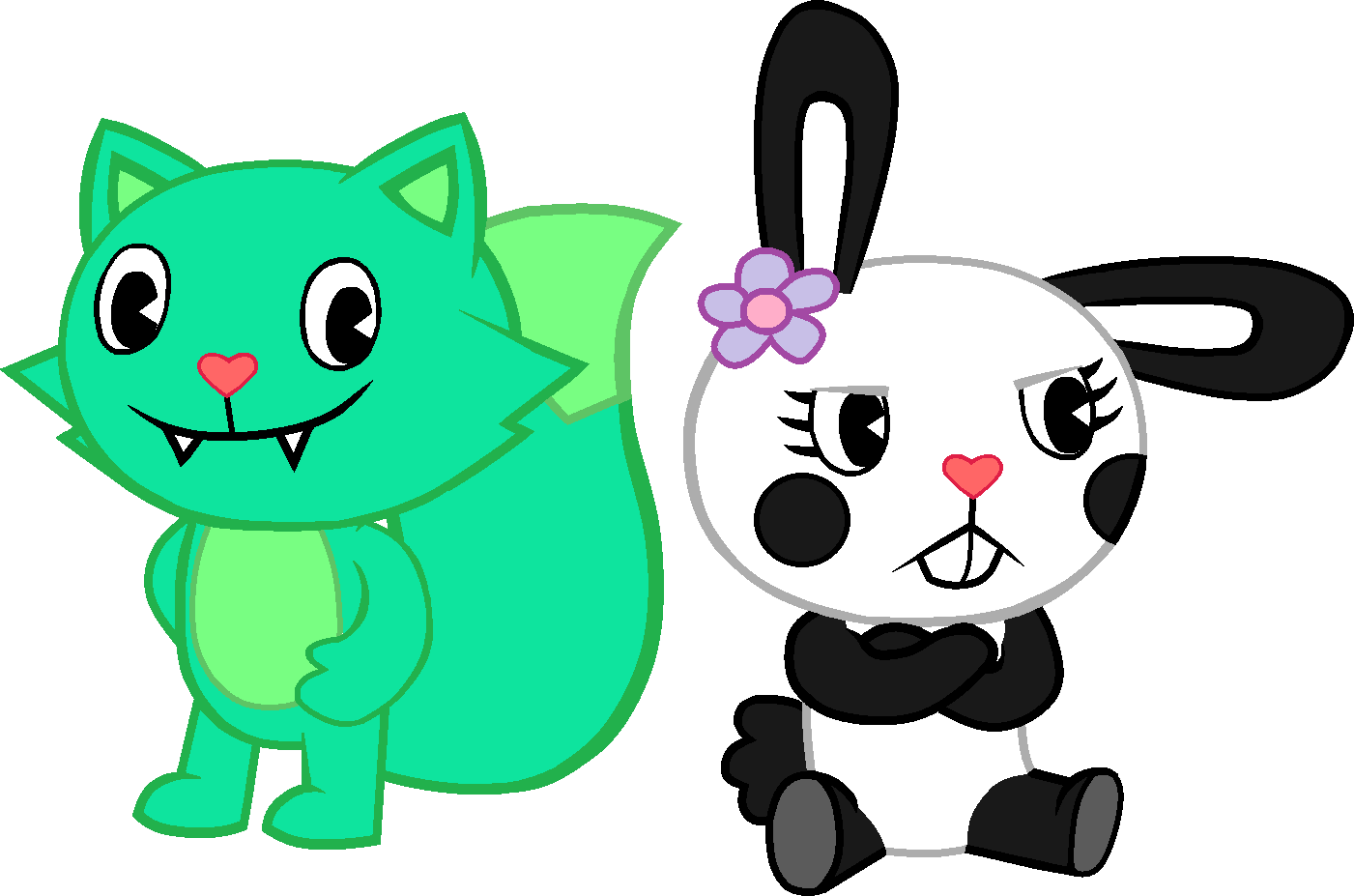 Tyler and Zuri | Happy Tree Friends Fanon Wiki | Fandom