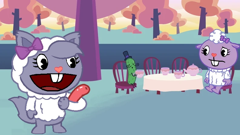Sheepy and Mr. Sausage | Happy Tree Friends Fanon Wiki | Fandom