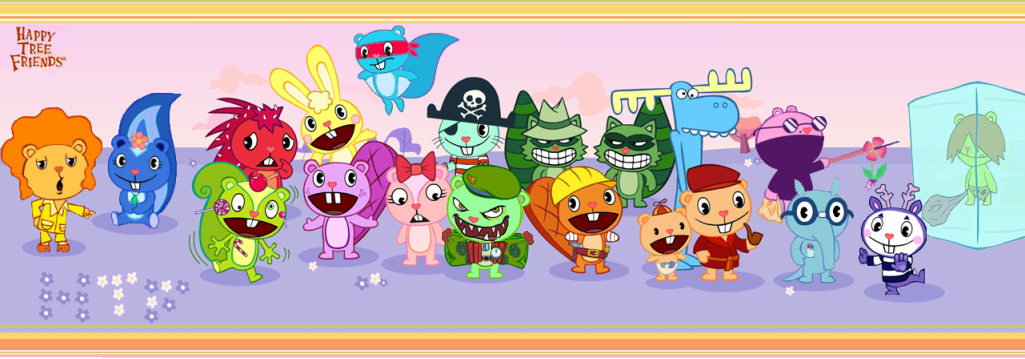 Image - HTF characters-1-.png | Happy Tree Friends Wiki | FANDOM ...
