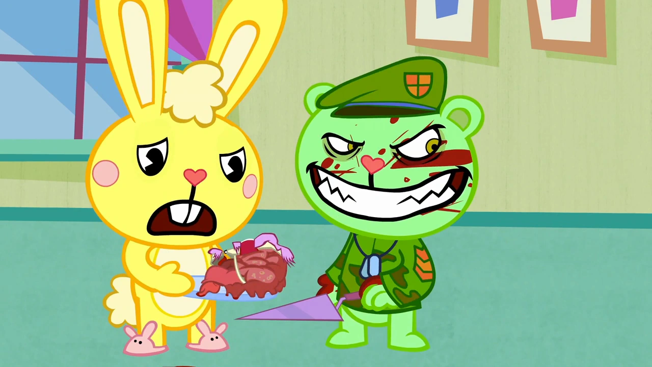 Happy Tree Friends Cuddles Wiki Image Cuddles By Msdl D6clqel.png