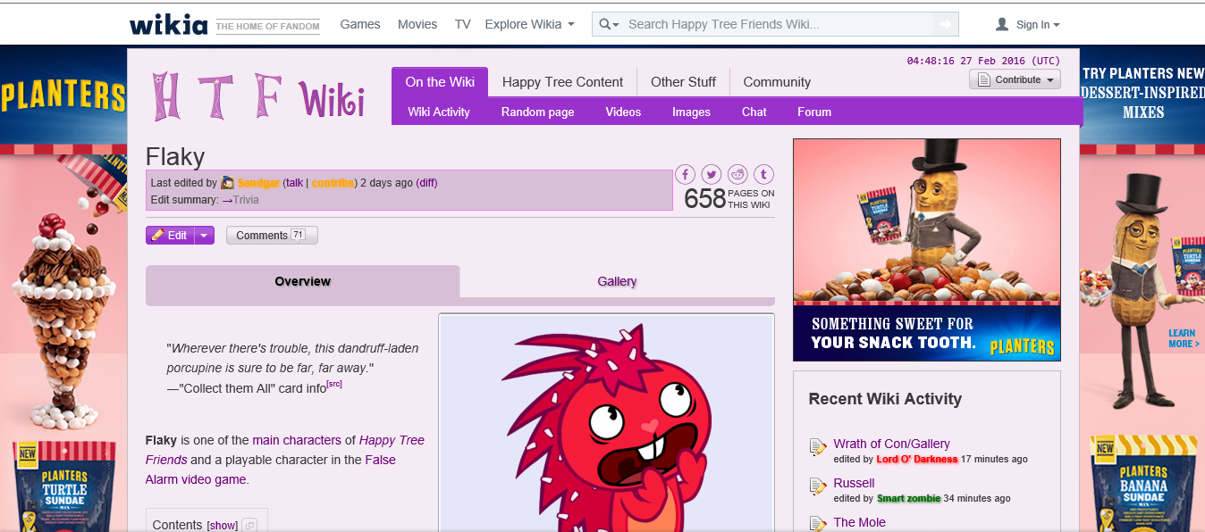 Image Flaky Scared Of Peanutspng Happy Tree Friends Wiki Fandom Powered By Wikia