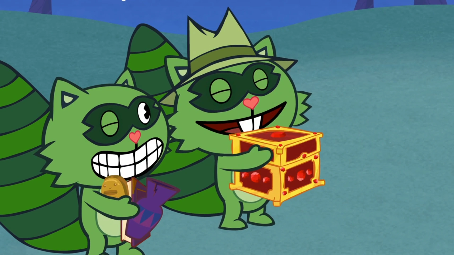 Lifty-Shifty Relationship | Happy Tree Friends Wiki | FANDOM powered by ...