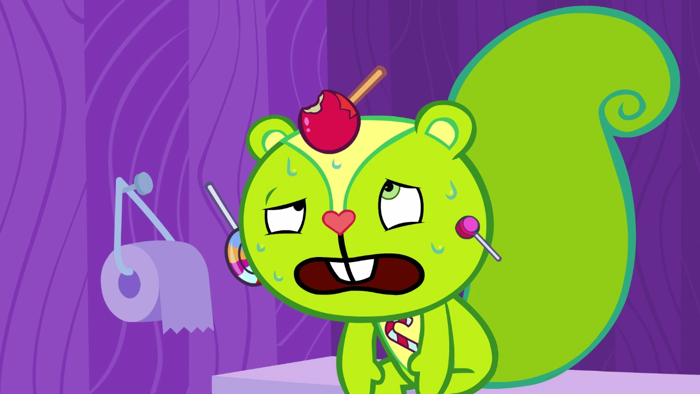 Image - Stuck on the toilet.png | Happy Tree Friends Wiki | FANDOM ...