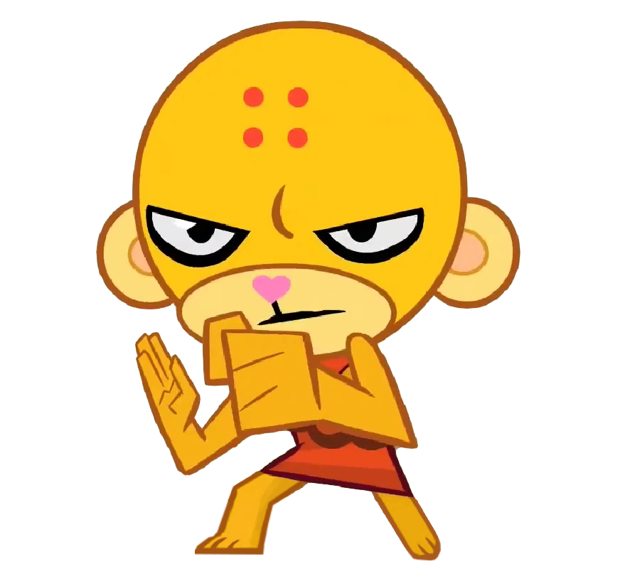 Image - Buddhist monkey.png | Happy Tree Friends Wiki | FANDOM powered ...
