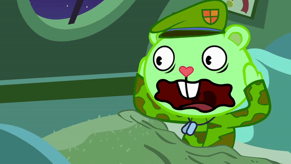 Image Flippy Screams Flippy And Fliqpy 39944725 476 360 Happy Tree Friends Wiki Fandom
