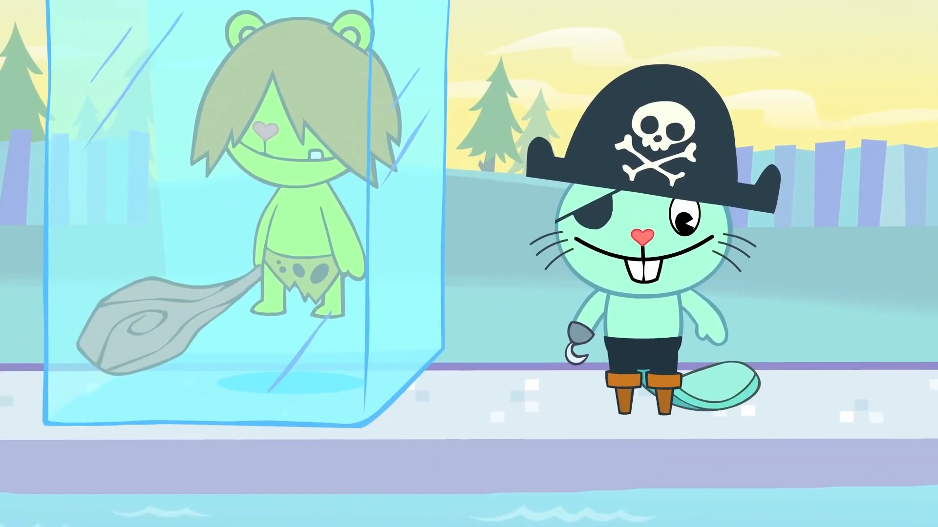 Image - S3E24 Russell and Cro-Marmot.png | Happy Tree Friends Wiki ...