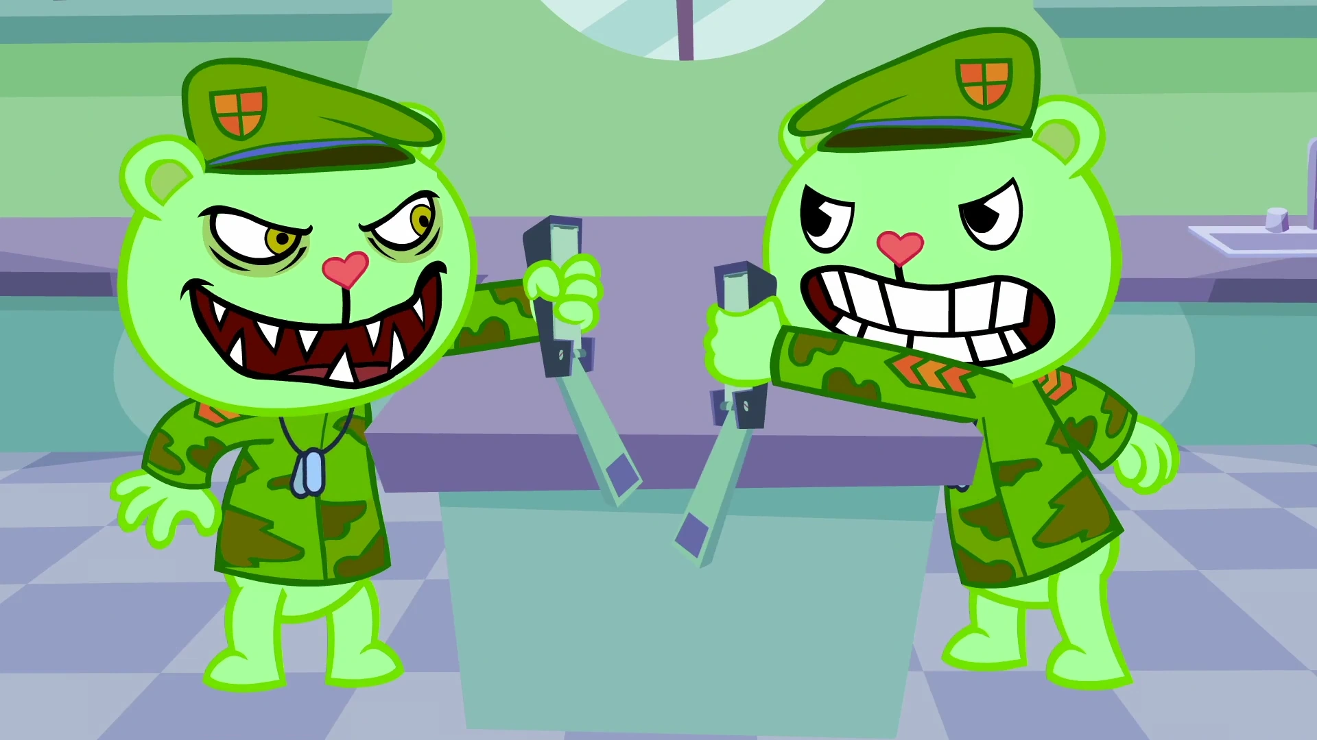 Image - STV1E13.3 Flippy vs. Fliqpy.png | Happy Tree Friends Wiki | FANDOM powered by Wikia