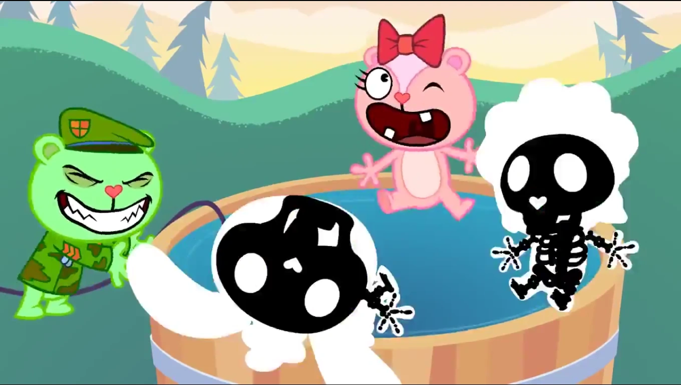 Hot Tub Shake | Happy Tree Friends Wiki | Fandom