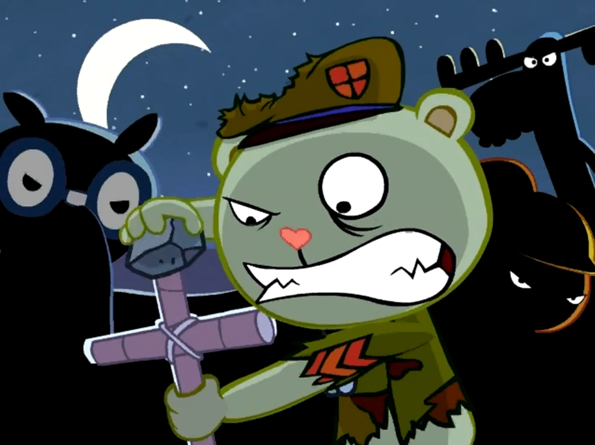 Flaky/Muertes | Happy Tree Friends Wiki | Fandom