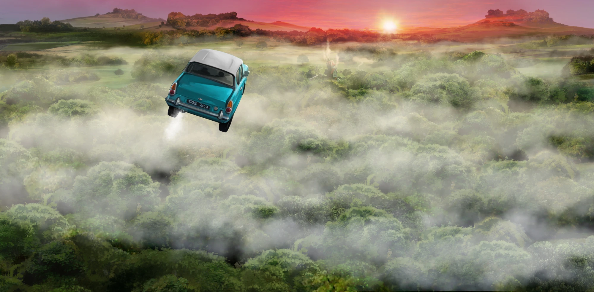 Flying Ford Anglia | Harry Potter Wiki | FANDOM powered by Wikia