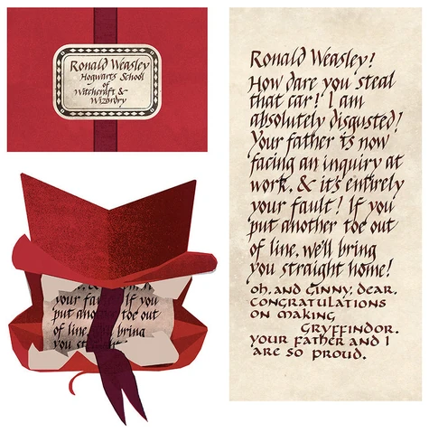 Image - MinaLima Store - Ron Weasley's Howler.jpg | Wiki Harry Potter ...
