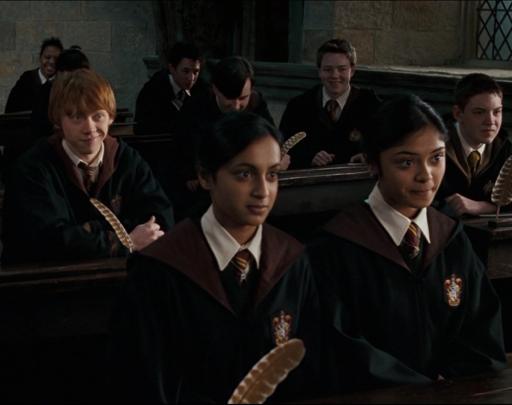 Image Order Of The Phoenix Patil Twins Harry Potter Wiki Fandom Powered By Wikia