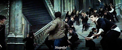 Image - Harry Stupefy.gif | Harry Potter Wiki | FANDOM powered by Wikia