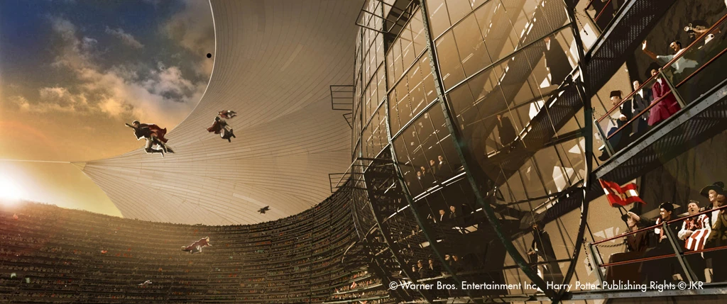 Image - Concept Artwork Quidditch World Cup StadiumBox.jpg | Harry ...