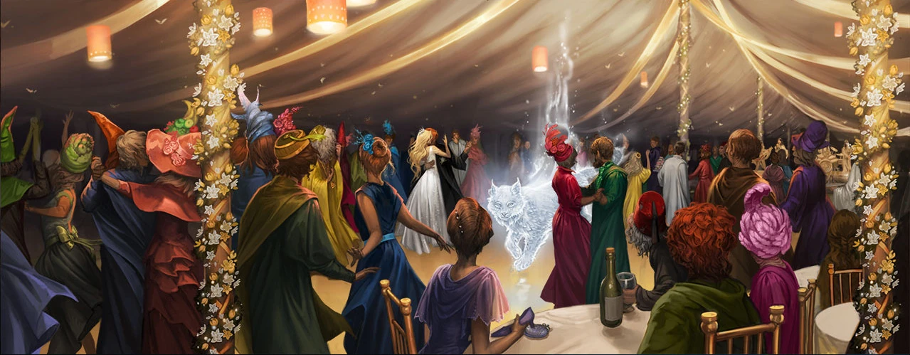Mariage de Bill Weasley et Fleur Delacour | Wiki Harry Potter | Fandom