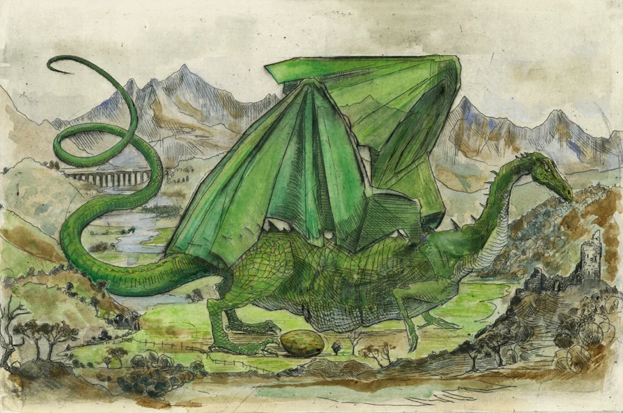 Common Welsh Green | Harry Potter Books Wikia | Fandom