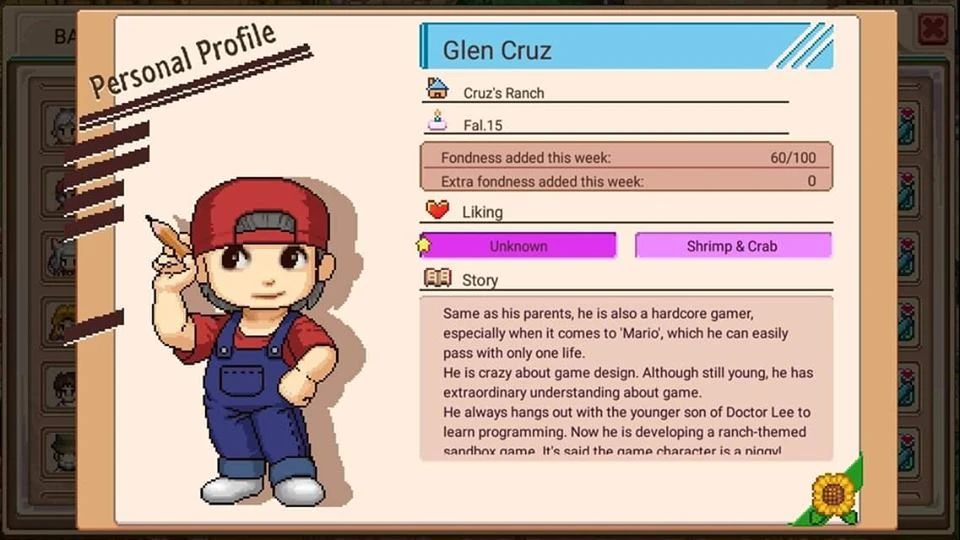 Glen Cruz | Harvest Town TH community | Fandom