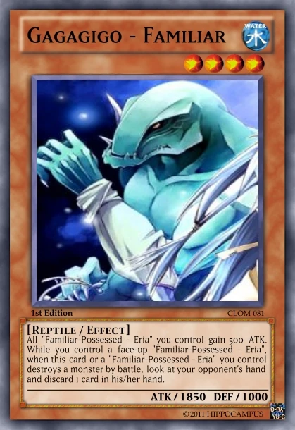 Gagagigo - Familiar | Hippocampus's CCG Wiki | FANDOM powered by Wikia
