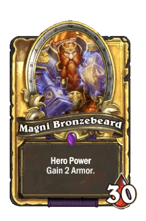 Magni Bronzebeard | Hearthstone: Heroes of Warcraft Wiki | Fandom