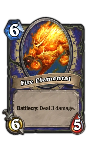Fire Elemental | Hearthstone: Heroes of Warcraft Wiki | Fandom