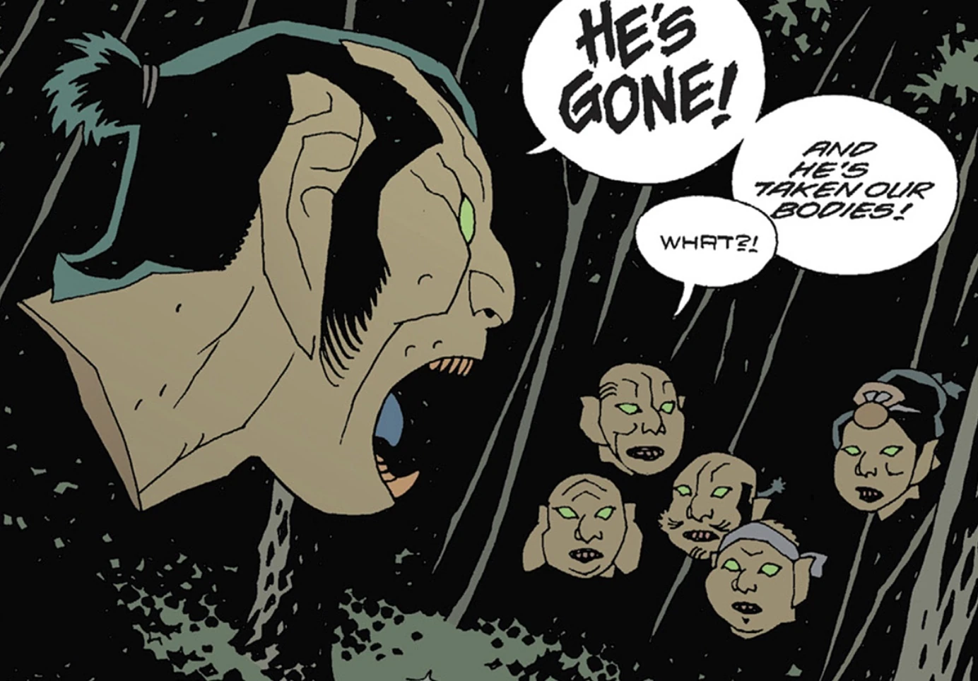 Nukekubi | Hellboy Wiki | Fandom