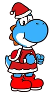 Cyan Yoshi | Hello yoshi Wiki | Fandom