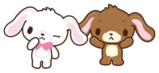 Image - Sanrio Characters Kurousa--Shirousa Image002.png | Hello Kitty ...