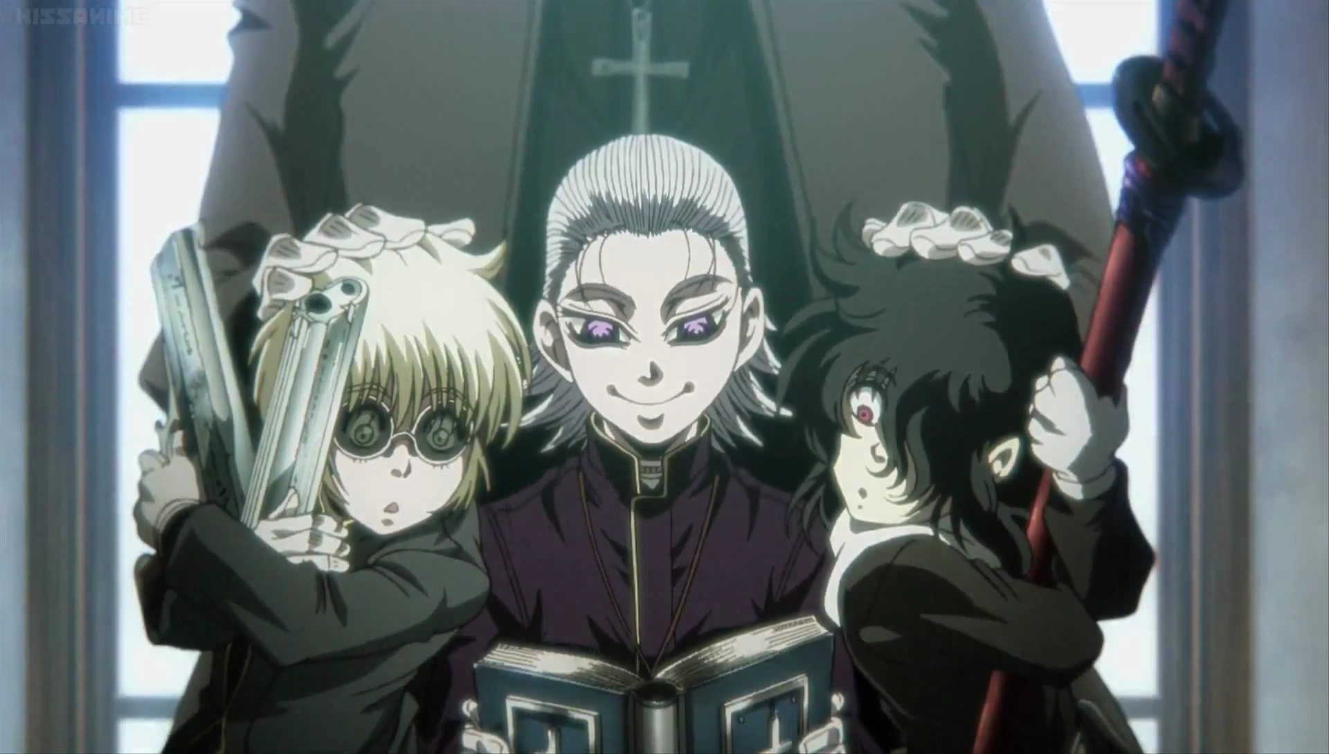 Image - Yumie, Maxwell, Heinkel Children.png | Hellsing Wiki | FANDOM ...
