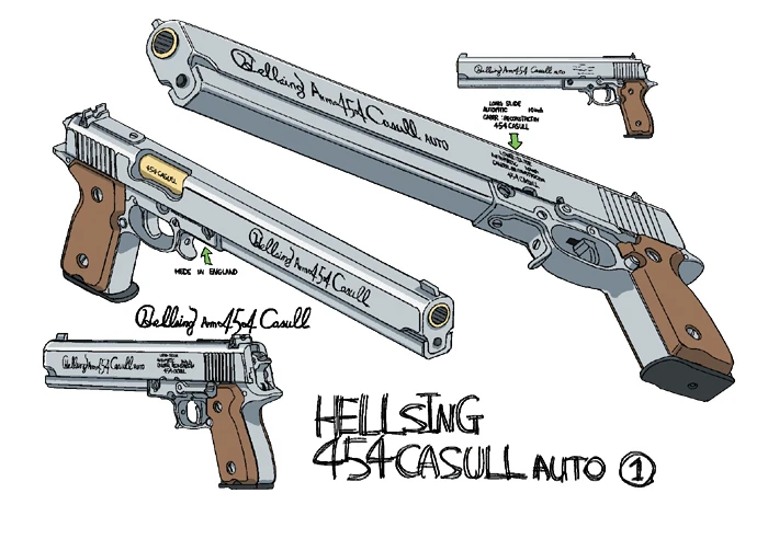 Hellsing ARMS Casull | Hellsing Wiki | FANDOM powered by Wikia