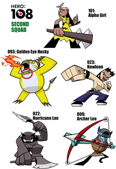 Image - Hero 108 Second Squad.PNG | Hero 108 Wiki | FANDOM powered by Wikia