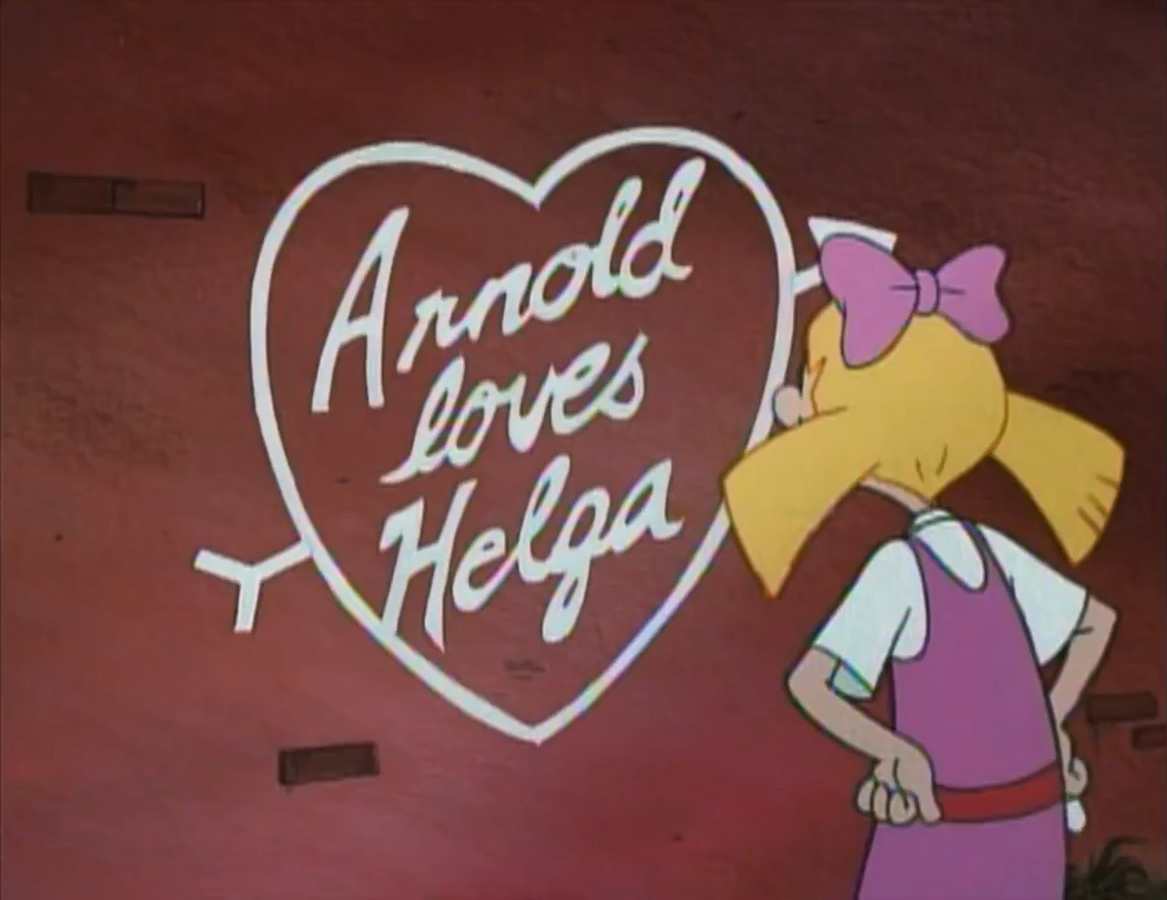 Image Arnold Loves Helga Png Hey Arnold Wiki Fandom Powered By Wikia